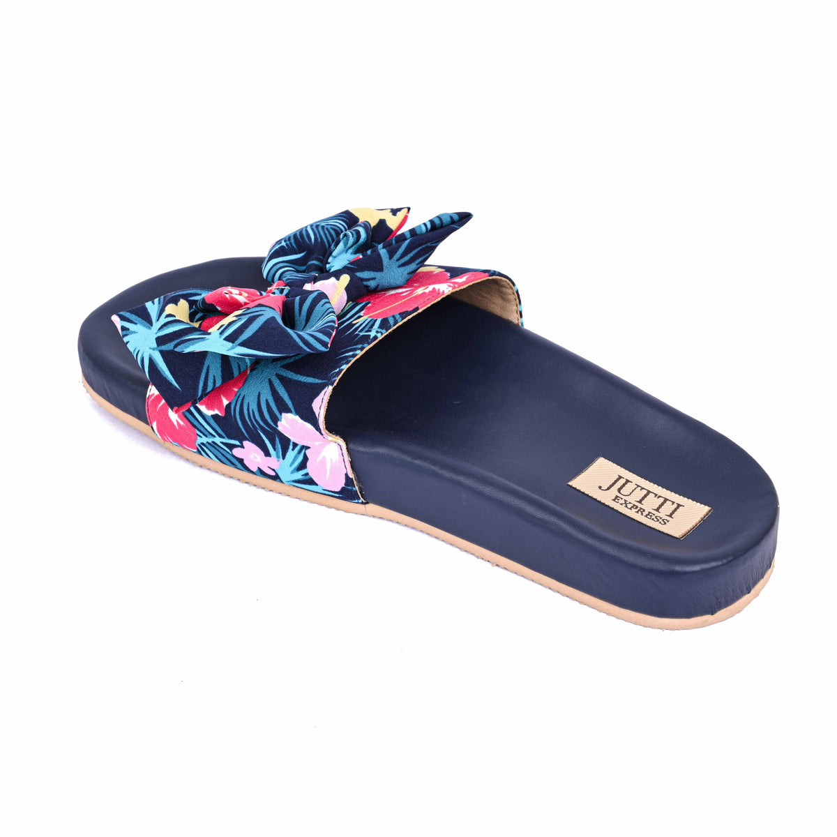 Blue Bow Sliders for Beach & Holidays – JuttiExpress